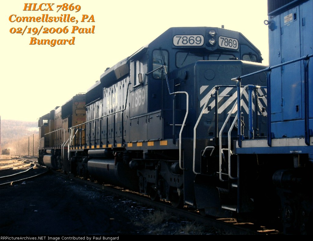 HLCX 7869 SD40-2 02/19/2006